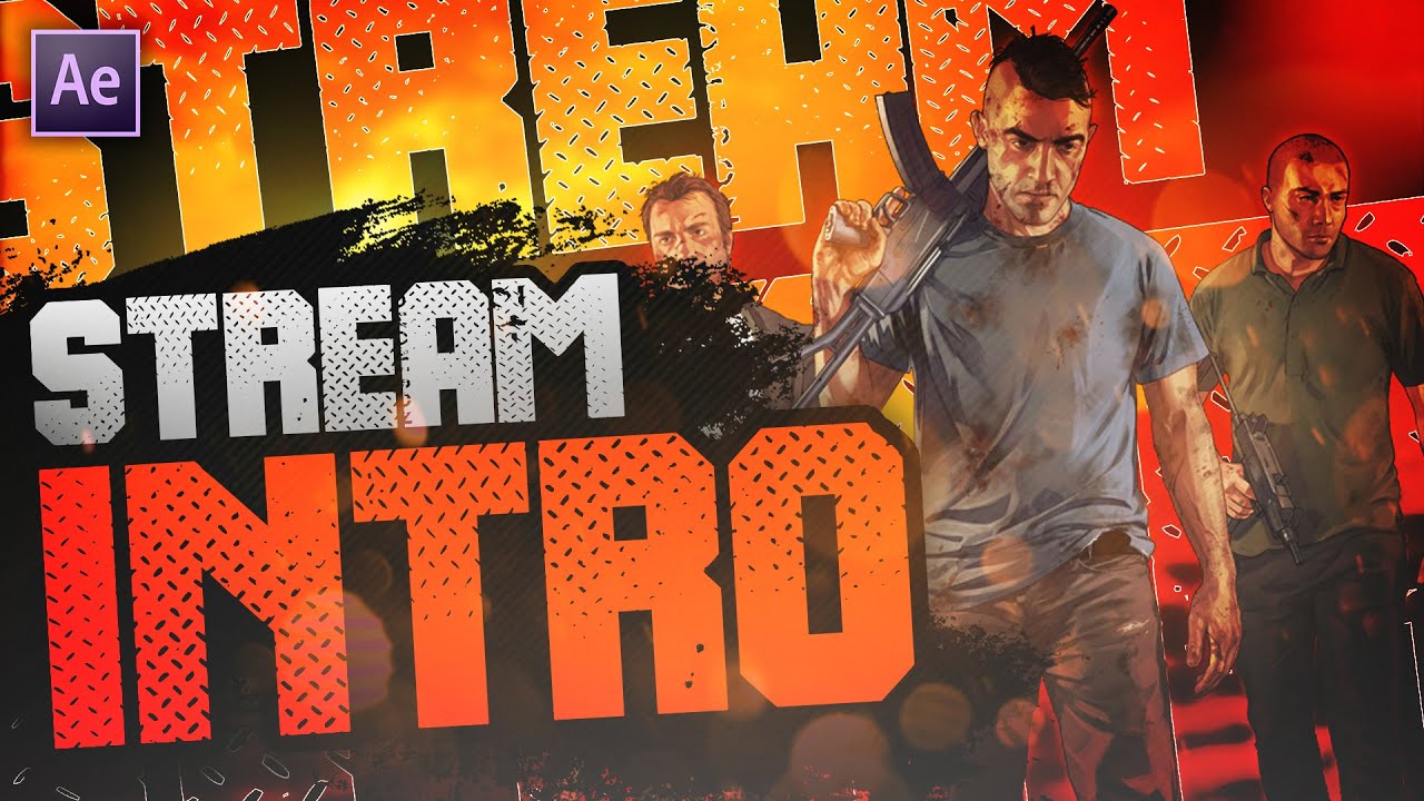 HOW TO MAKE STREAM INTRO AND OUTRO FROM SCRATCH | COLLAB WITH Ayush ...