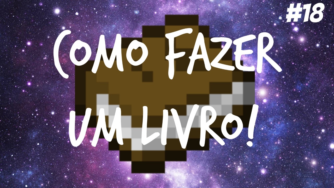 COMO FAZER UM LIVRO NO MINECRAFT | Crafts #18 - YouTube