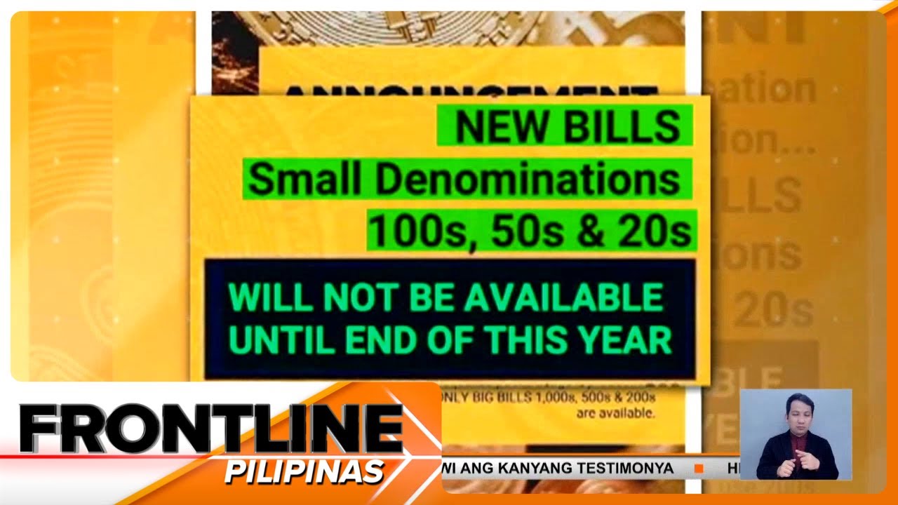 P20, P50 bills, ibinebenta online; payo ng BSP 'e-money' na lang ang ...