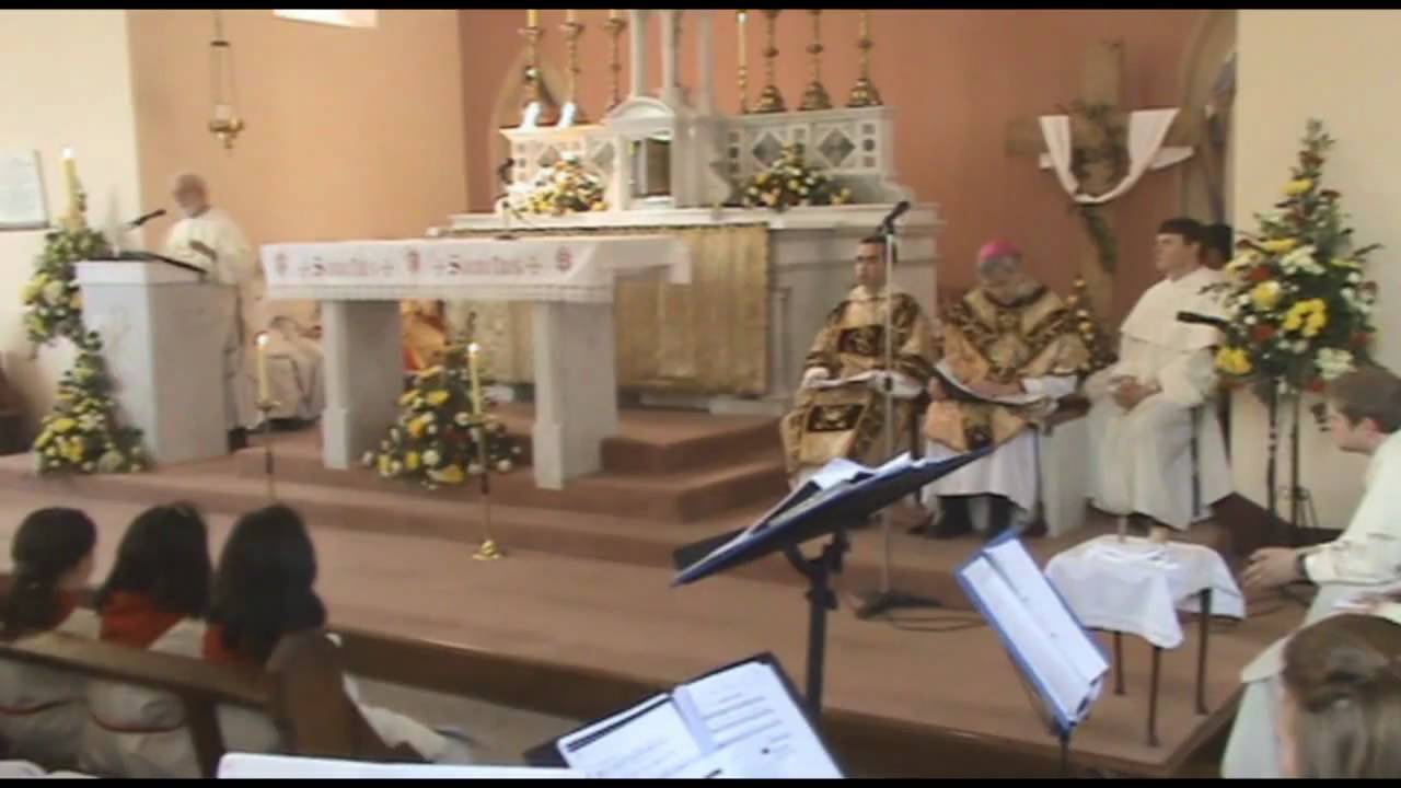 Ordination Fr. Fergus Ryan OP - YouTube