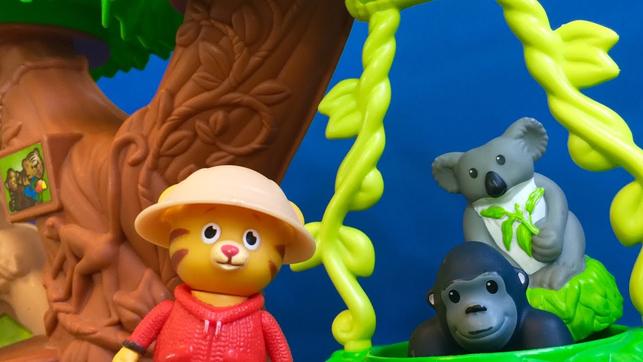 LITTLE PEOPLE Zoo Animals Learning for Toddlers with DANIEL TIGER ...
