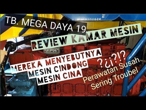 Review Kamar Mesin TB. MEGA DAYA 19 🔴⛔️ - YouTube
