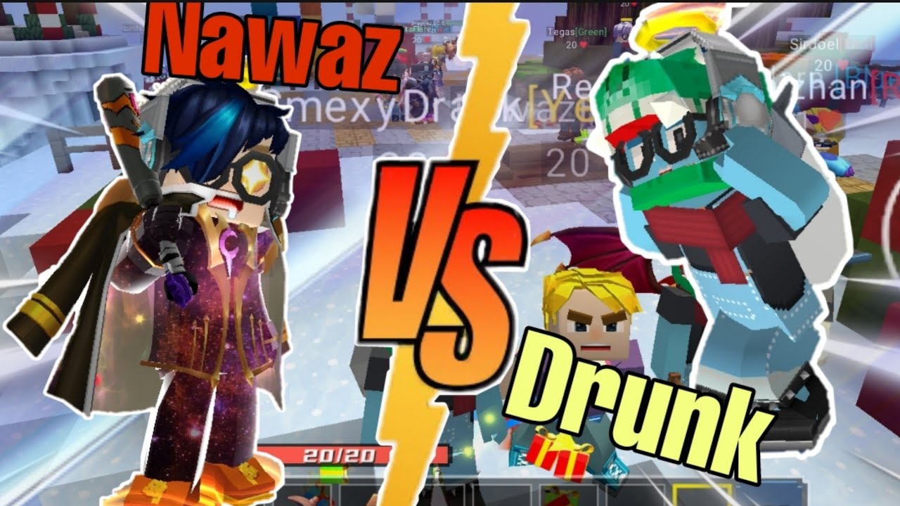 Legendary duel - Nawaz BG Vs IamNotDrunk in Bedwars!! (Blockman Go ...