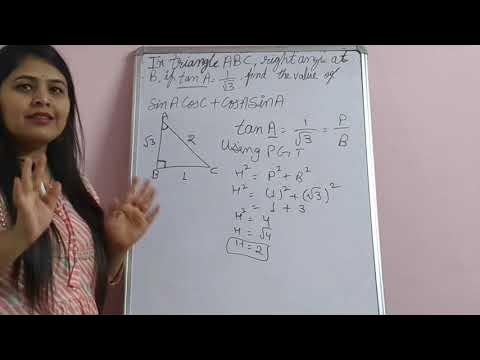 How to solve Class 10 Introduction to trigonometric ratios exercise 8.1 - YouTube