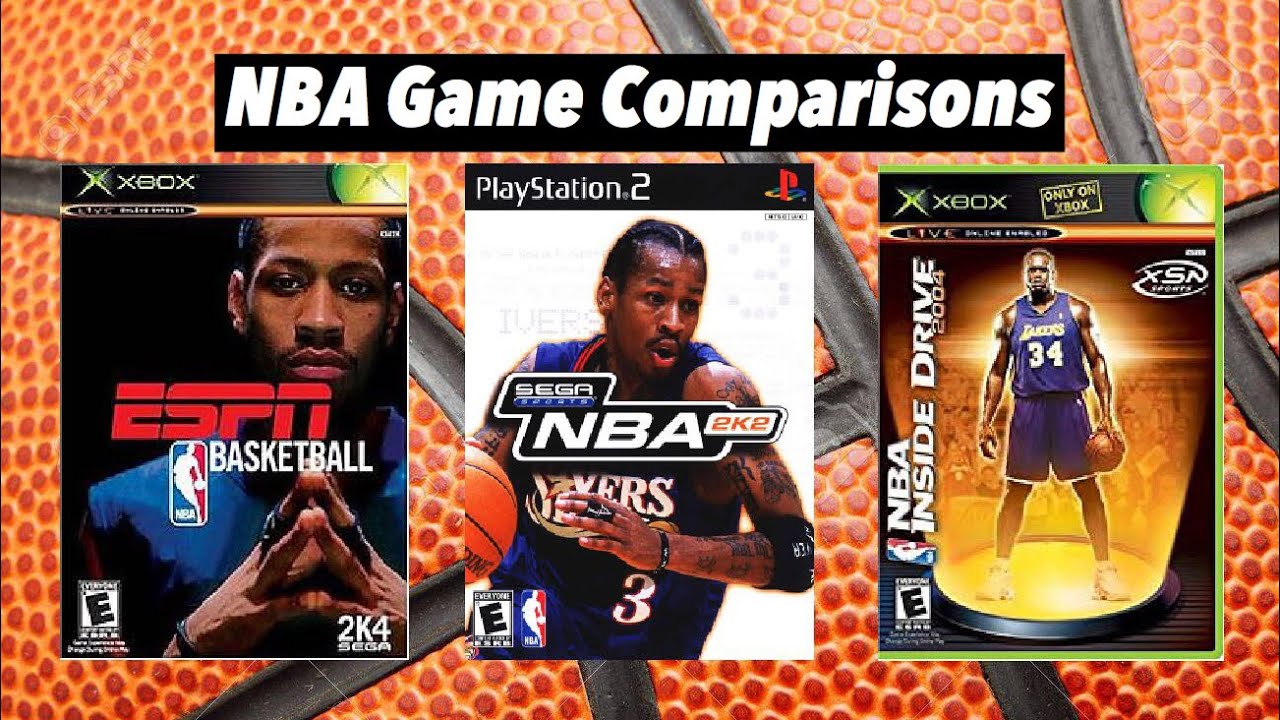 NBA 2K2 - PS2 - ESPN Basketball and NBA Inside Drive 2004 - Xbox - YouTube