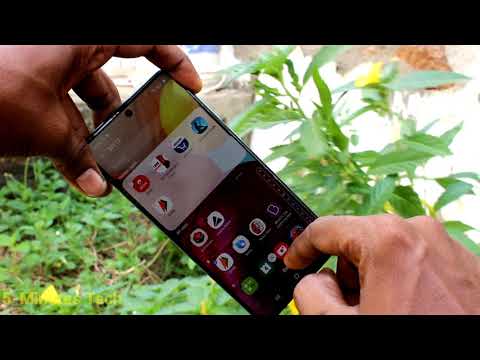 How to hide home screen apps in Samsung Galaxy A71 - YouTube