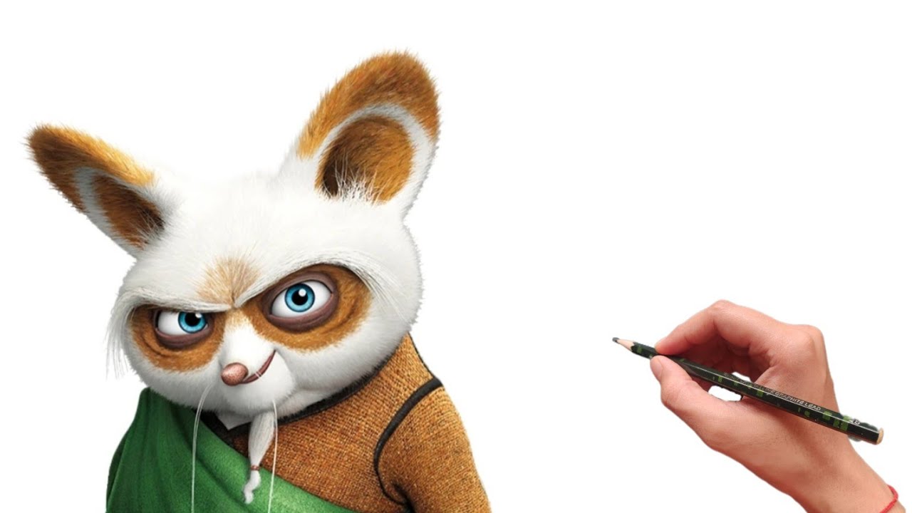 How To Draw Master Shifu From Kung Fu Panda/ Step By Step Drawing - YouTube