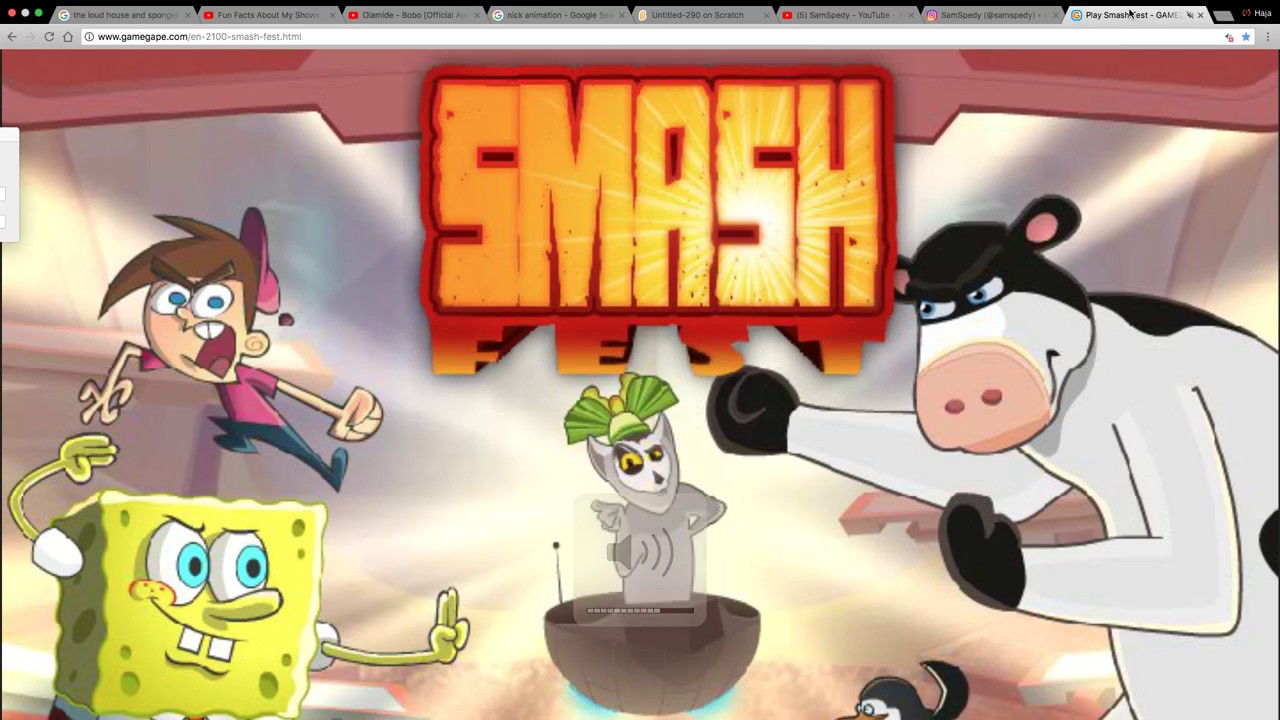 nick smash fest - YouTube