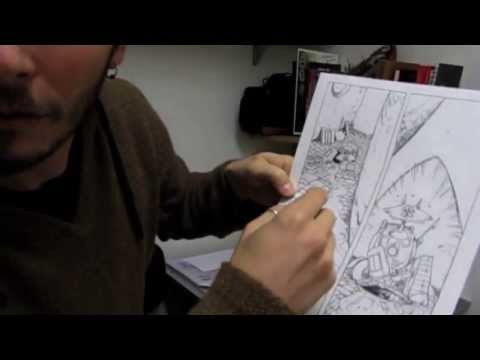 How I make comics - Jason Brubaker - YouTube