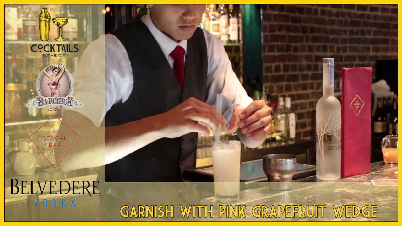 Old Bengal Bar make a Pure Zephyr Belvedere Vodka Cocktail - CITC 2013 ...