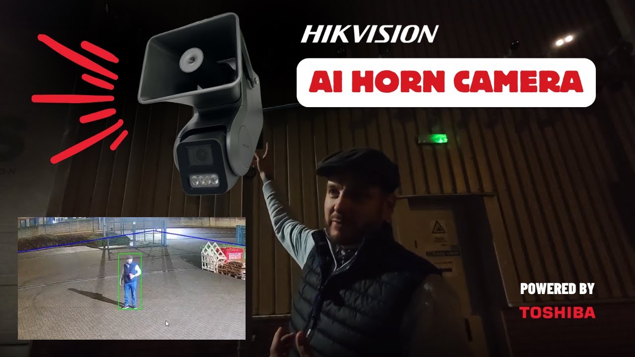 NEW Hikvision AI Horn Camera | 4MP Active Deterrence with 7W Speaker ...