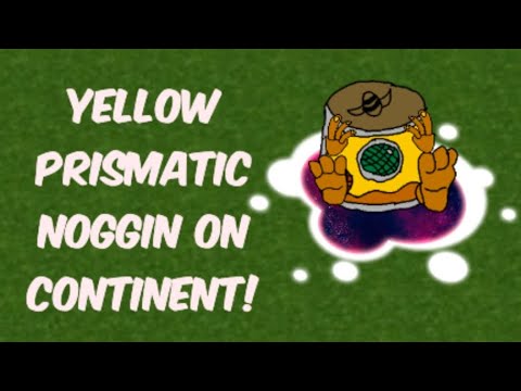 yellow prismatic noggin on continent (animated what if) - YouTube