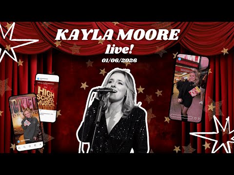 Kayla Moore LIVE: Let's Talk Theater - YouTube