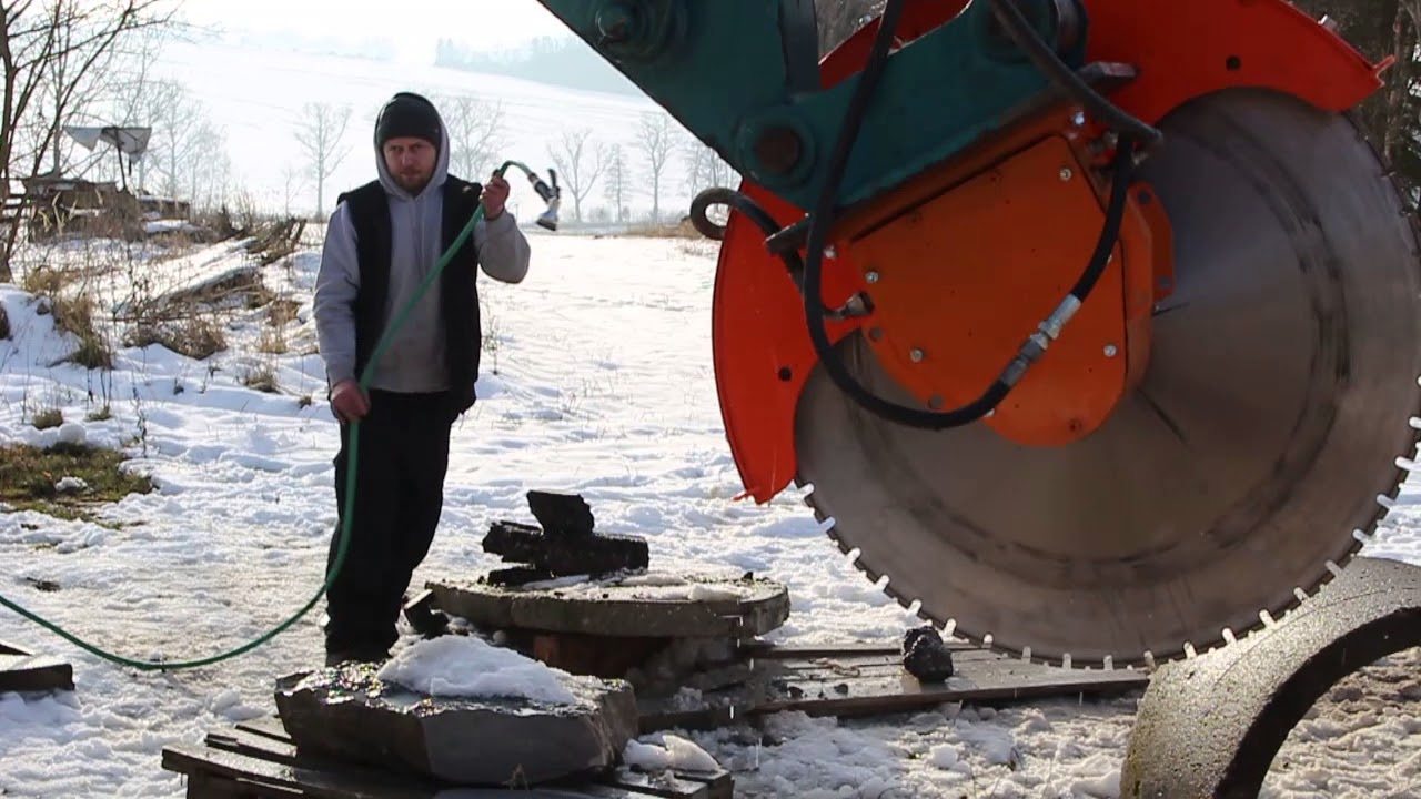 Echidna high speed saw - YouTube