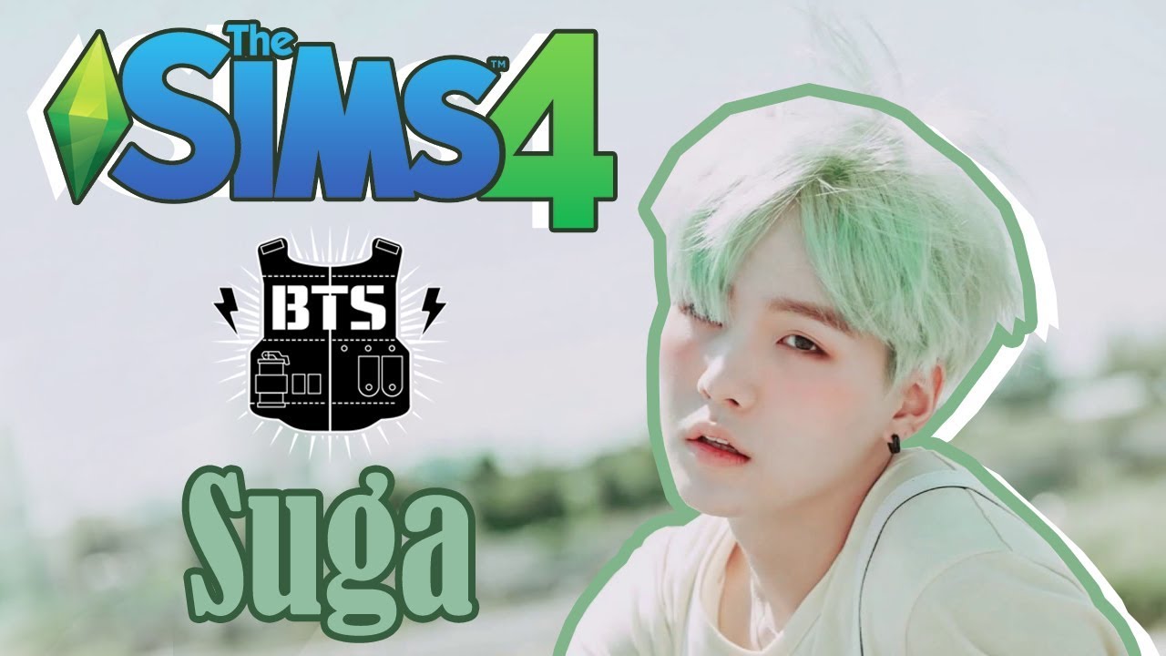 [The Sims 4] Create A Sim | #10 Suga BTS - YouTube