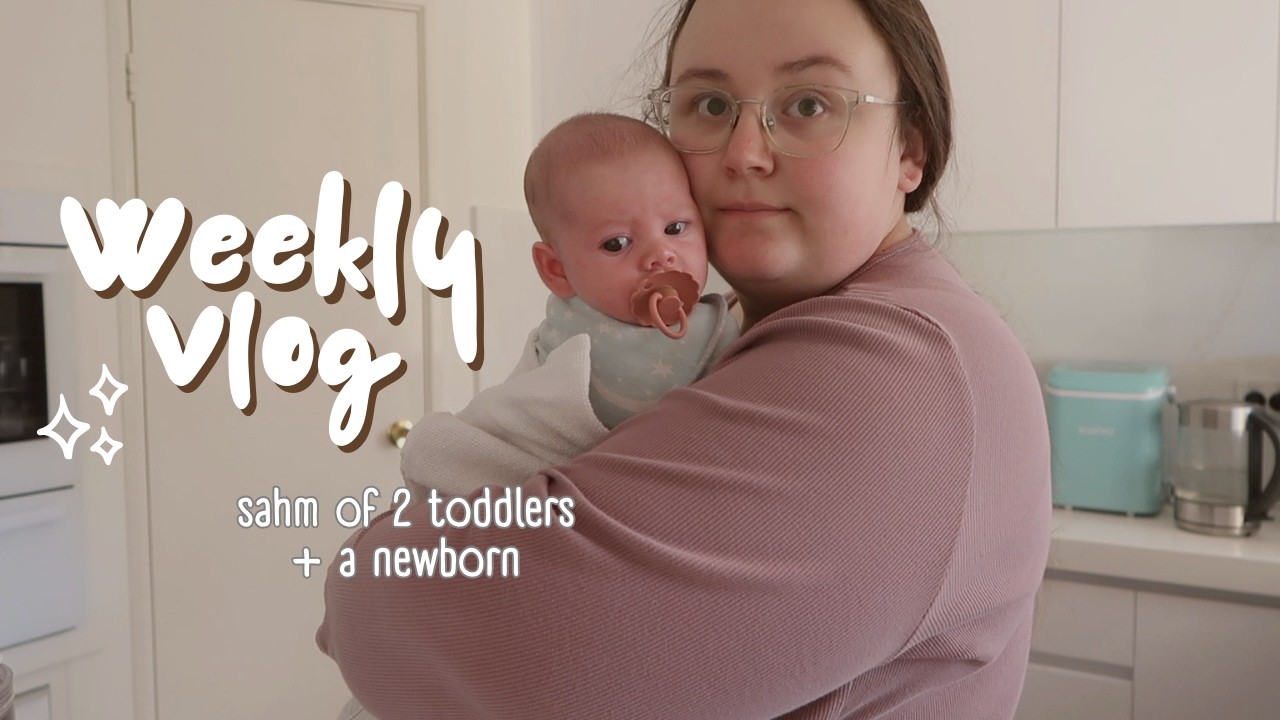 busy + exhausting week in my life with 3 kids | stay at home mum of 2 ...