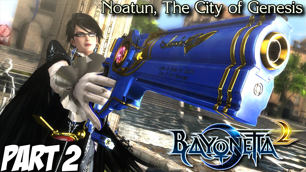 Bayonetta 2 Gameplay Walkthrough Part 2 - Noatun, The City of Genesis ...