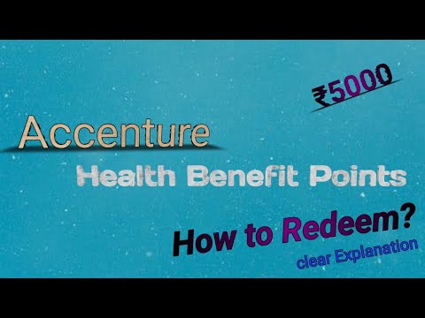 Accenture Health benefits points | how to Redeem? #accenture #review #telugu #january #2023 ...
