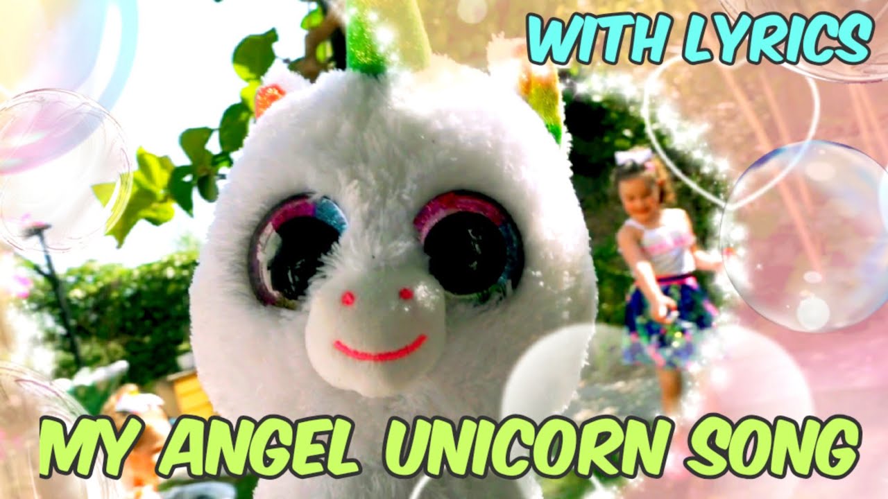 MY ANGEL UNICORN SONG with Lyrics/ Nursery Rhymes - YouTube