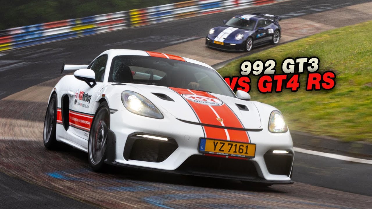 Ultimate Porsche Battle! GT4 RS vs 992 GT3 - Road & Track ft ...