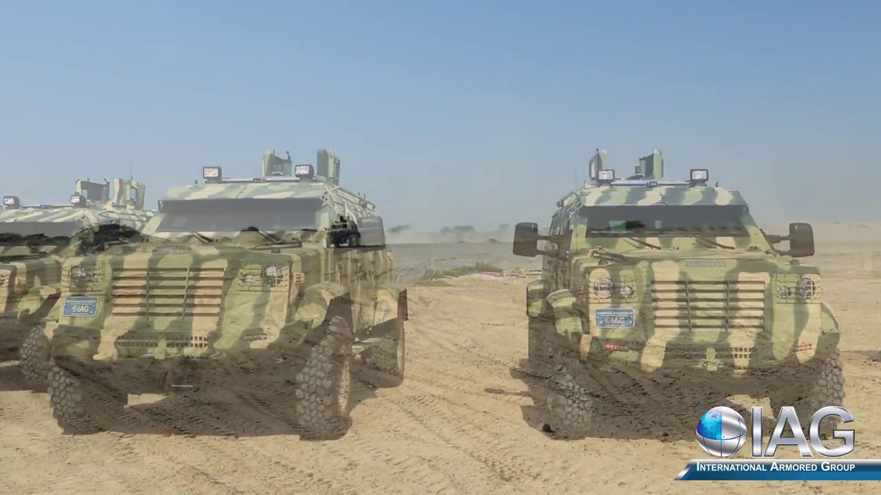 IAG Guardian Armored Personnel Carrier - YouTube