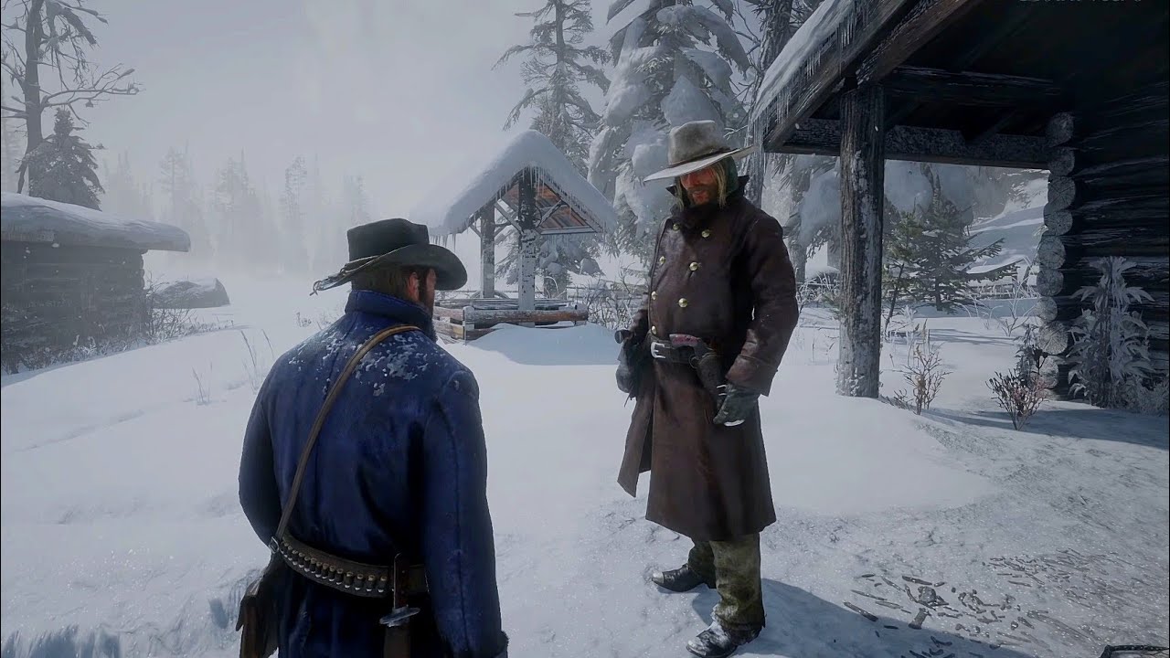 A Very RARE Interaction With Micah In Colter - RDR2 - YouTube