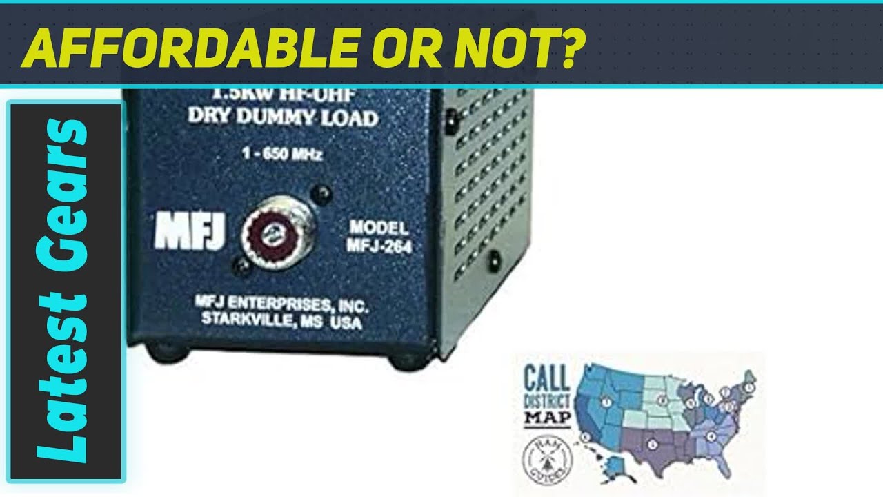 MFJ Dummy Load: Unleashing Power and Precision in Your Ham Radio Setup ...