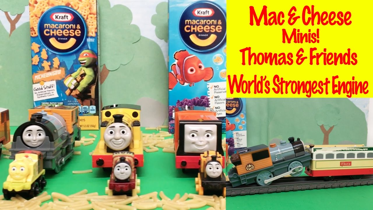 Thomas and Friends Mac and Cheese Minis - World's Strongest Engine Kids ...