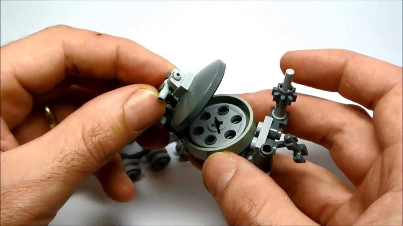 How to build Луноход - Soviet robotic lunar rover (instructions) - YouTube