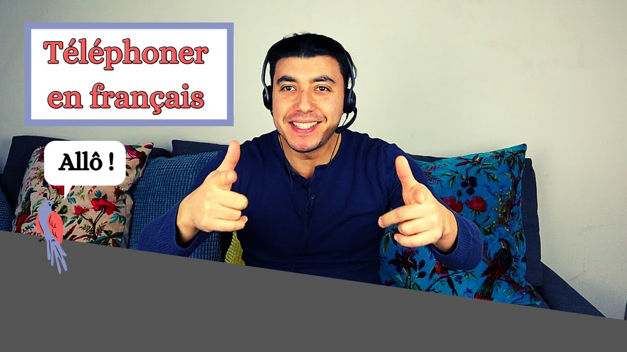 Téléphoner en français facilement [Vocabulaire utile] - YouTube