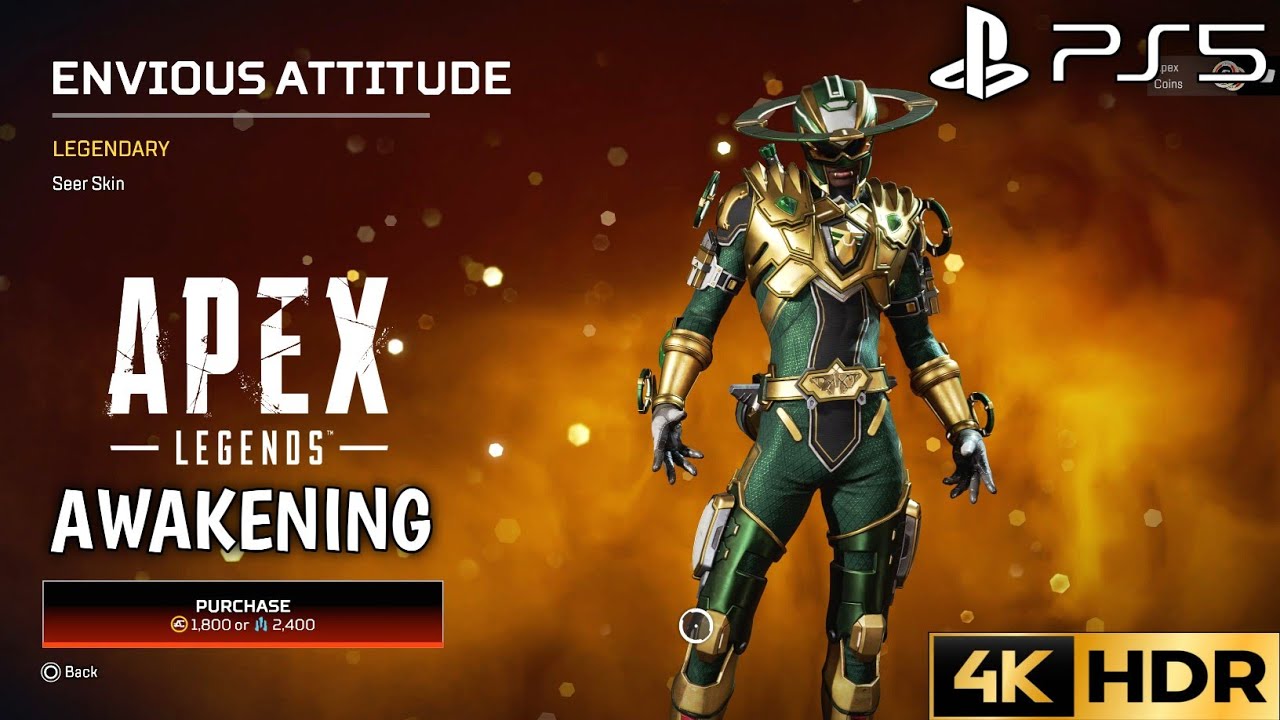 Envious Attitude Seer Skin Apex Legends Awakening Collection Event Seer ...