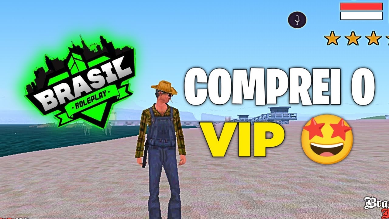 COMPREI O VIP PELA PRIMEIRA VEZ NO BRASIL ROLEPLAY 😍 - SAMP ANDROID/PC ...