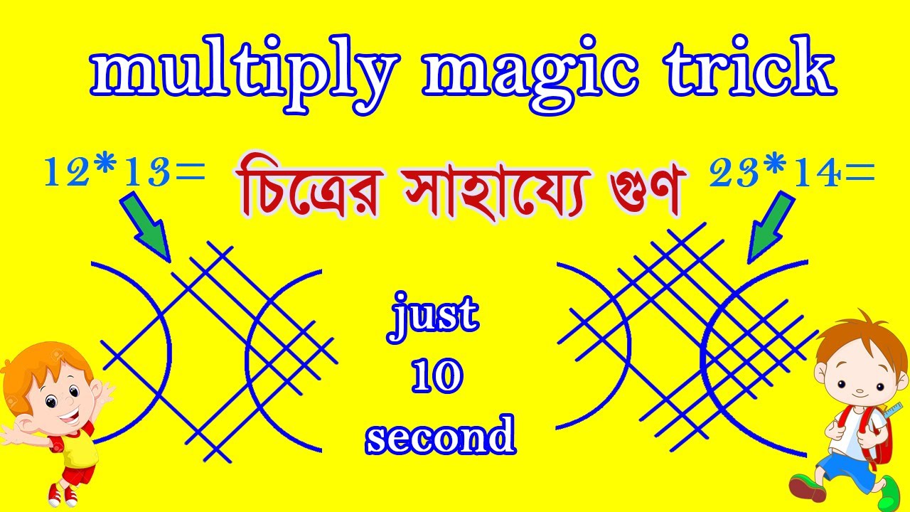multiply trick,multiply magic trick,maths tricks magic,multiply magical ...