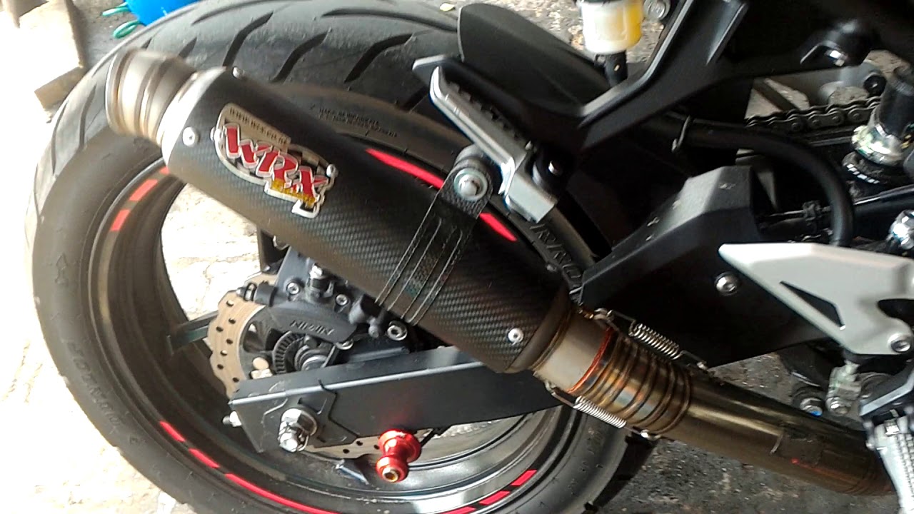 Review knalpot WRX gp 5 Carbon, fullsystem di ninja 250 2018 - YouTube