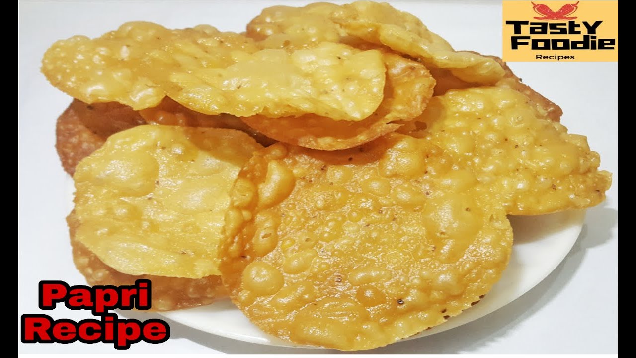 How to make Papri for Chaat Recipe | Homemade Papdi Recipe for Chaats ...