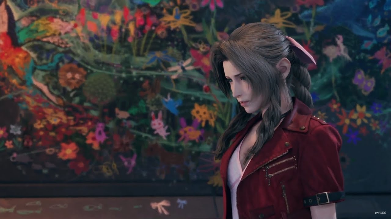 Cloud wakes up at Aerith's room in Shinra - FINAL FANTASY 7 REMAKE ...