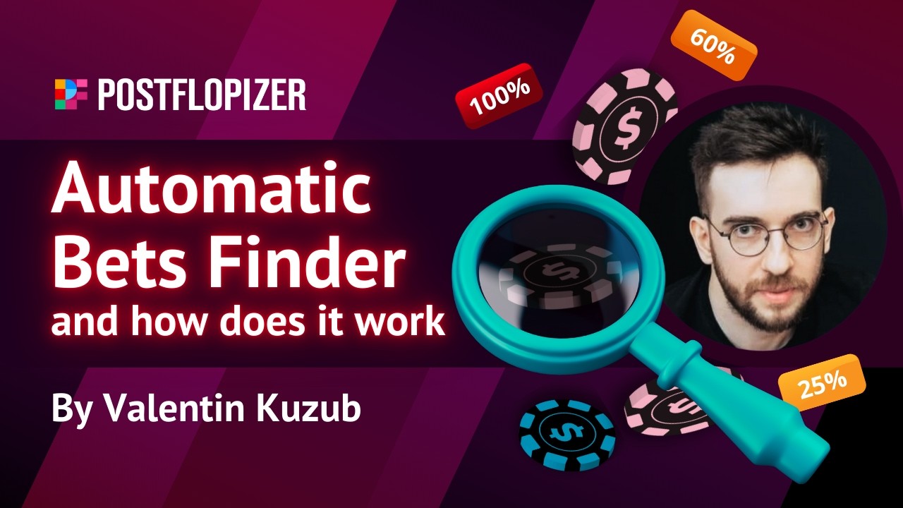 Introducing Automatic Bets Finder in Postflopizer GTO Solver - YouTube