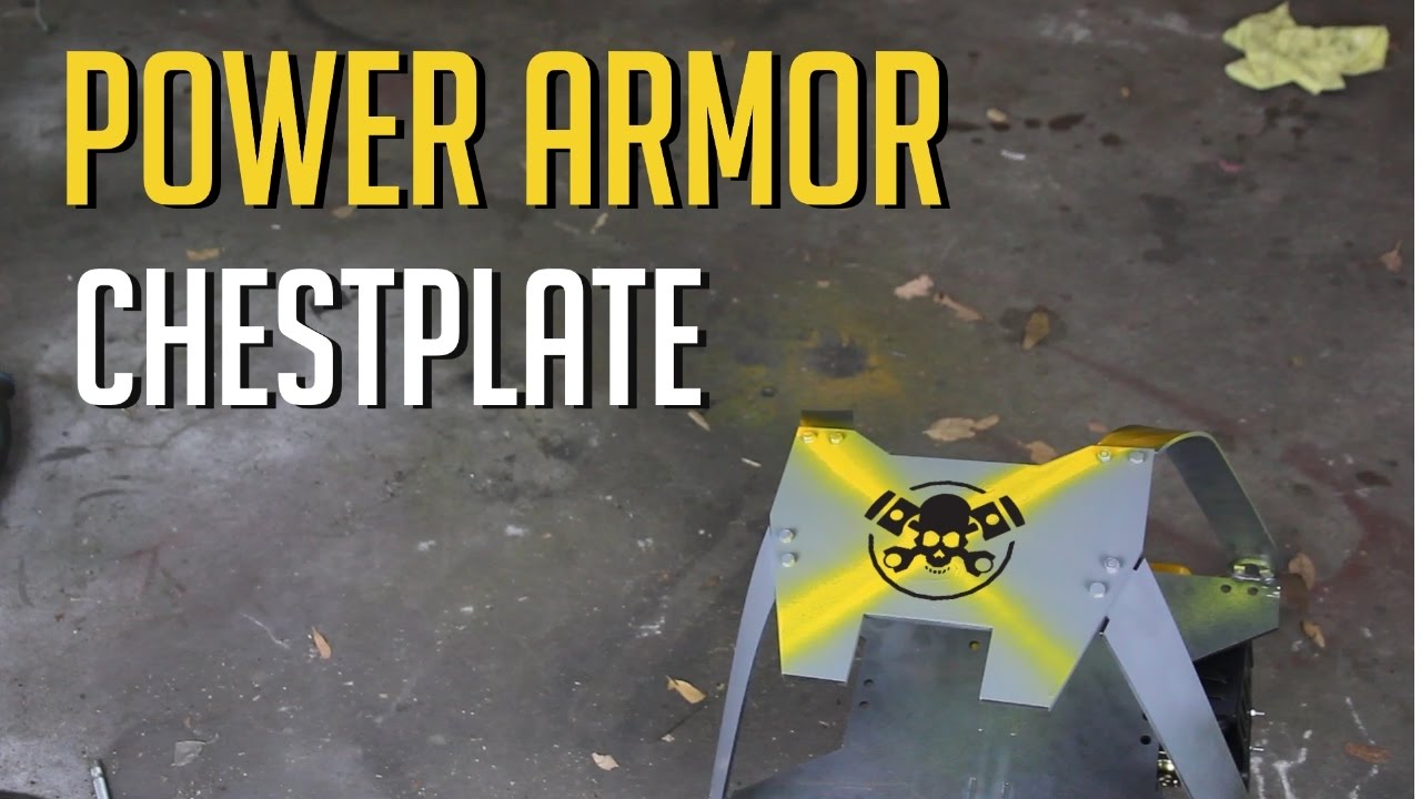 Steampunk themed power armour : Part 3 : Chestplate - YouTube