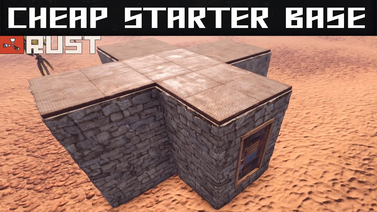 Starter Base CHEAP&SIMPLE 4.8K Stone - Rust Base Design - YouTube