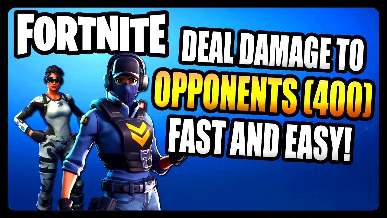"Damage opponents in a single match (400)" FASTEST and EASIEST Way ...