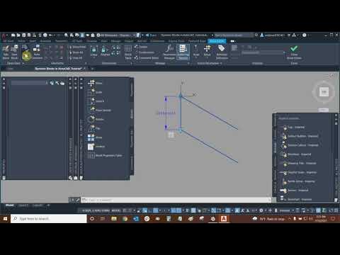 Dynamic Blocks with Array Actions & Linear Parameters in AutoCAD - Part 5 - YouTube