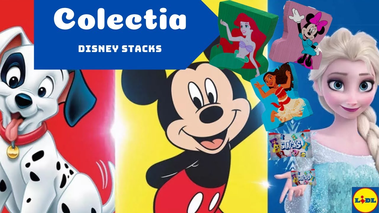Magicele Disney Stacks Lidl / Colectie completa Stacks Lidl - YouTube