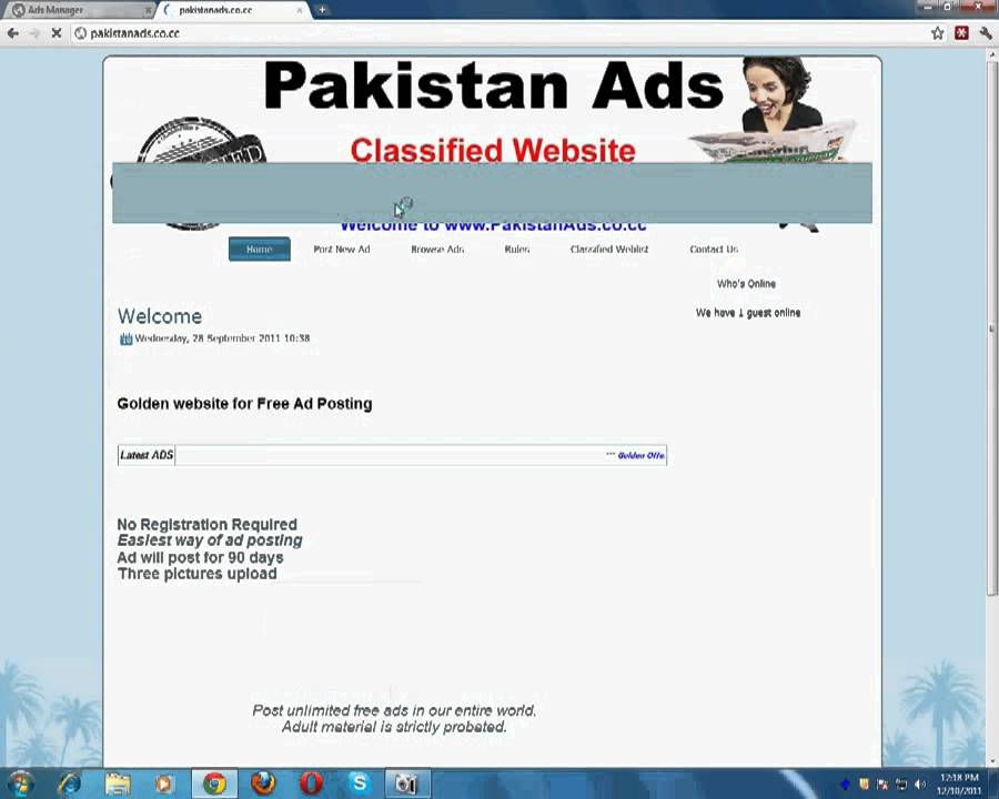 How To Post An Ad as a registered member of Smart Jobs - YouTube