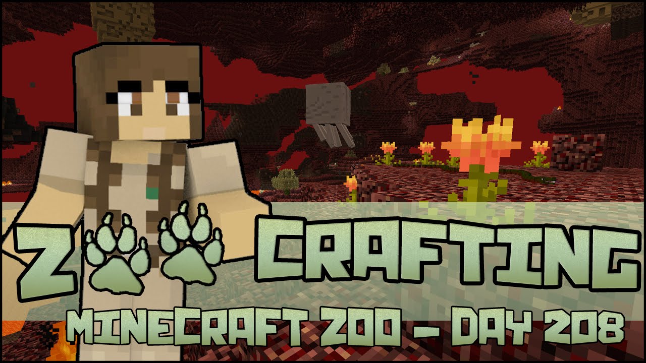 The Risky Dangers of Nether Gardens 🐘 Zoo Crafting: Season 2 - Episode ...