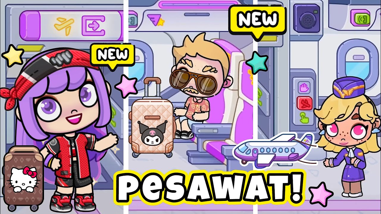 BISA MASUK KE DALAM PESAWAT DI NEXT UPDATE DAN BAJU GRATIS TERBARU DI ...