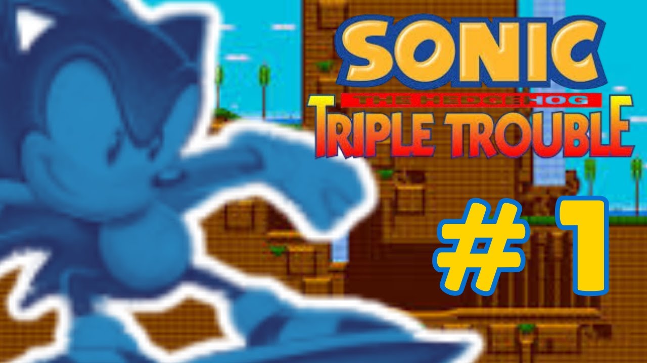 Sonic Triple Trouble #1(Great Turquoise Zone) - YouTube