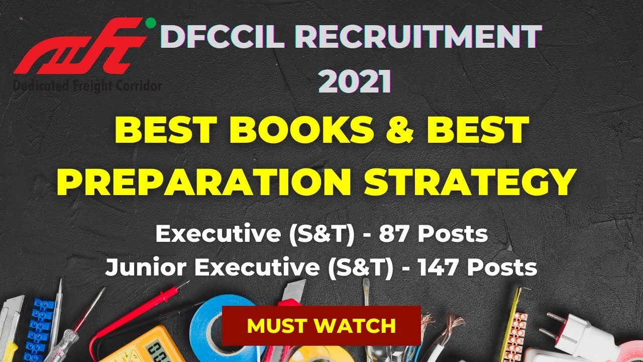 DFCCIL Exam BEST BOOK & Preparation Strategy for Electronics | DFCCIL ...