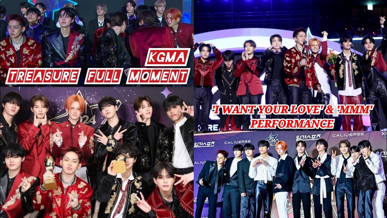 171124 TREASURE KGMA FULL MOMENT & PERFORMANCE 'I WANT YOUR LOVE' + 'MMM' - YouTube