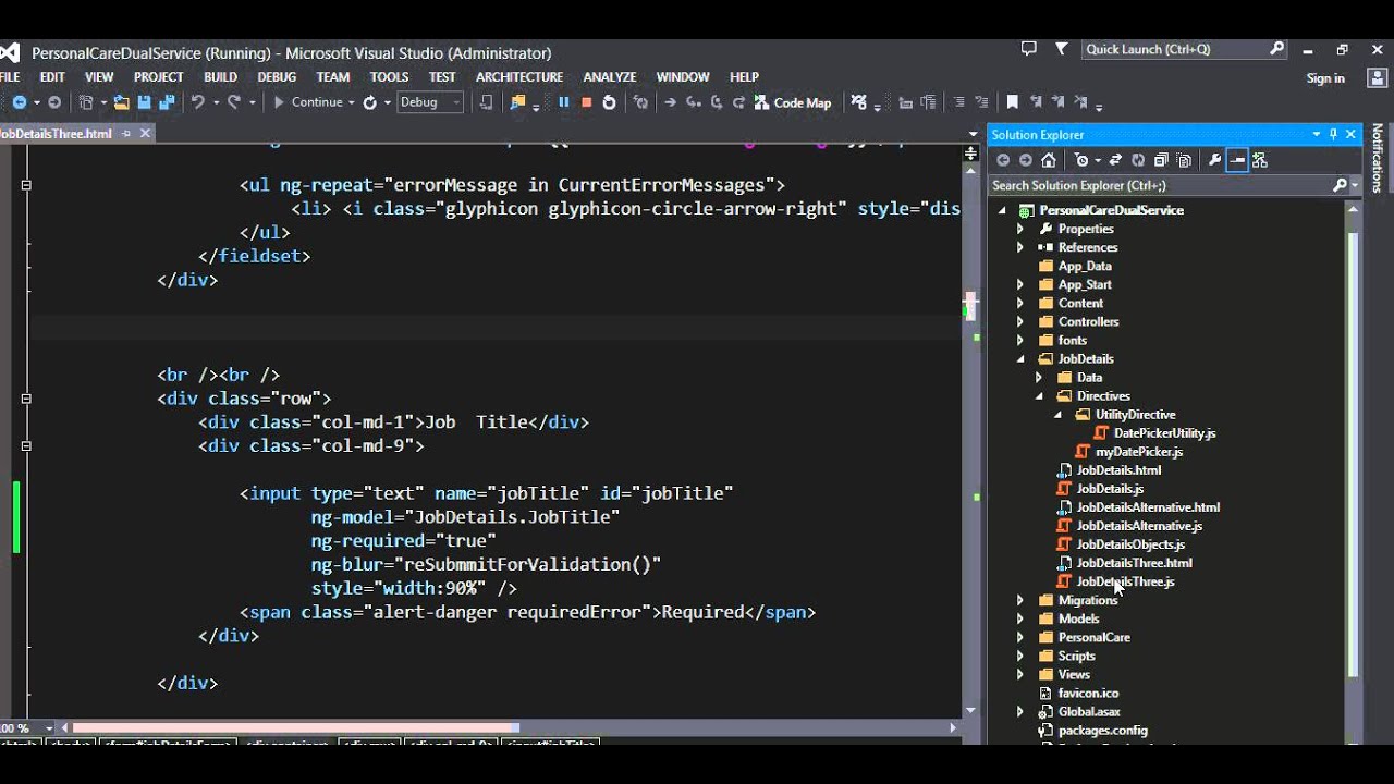 Tutorial On Angularjs Bootstrap Part Iii Youtube