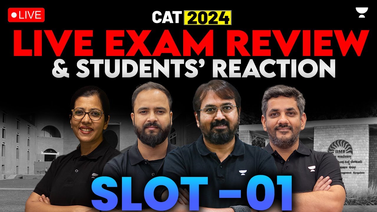 CAT 2024 Slot 1: Exam Pattern Insights + Students' Reaction ‼️ ...